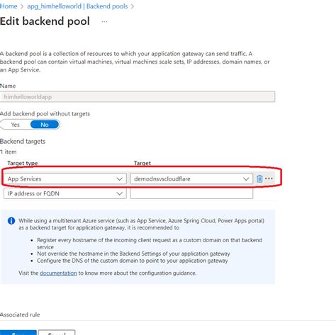 Block The Default Url Assigned To The Azure Web App Using Azure Application Gateway Achraf Ben
