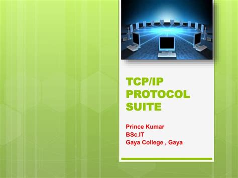 Tcp Ip Tutorial Pptx Computer Networking Computing
