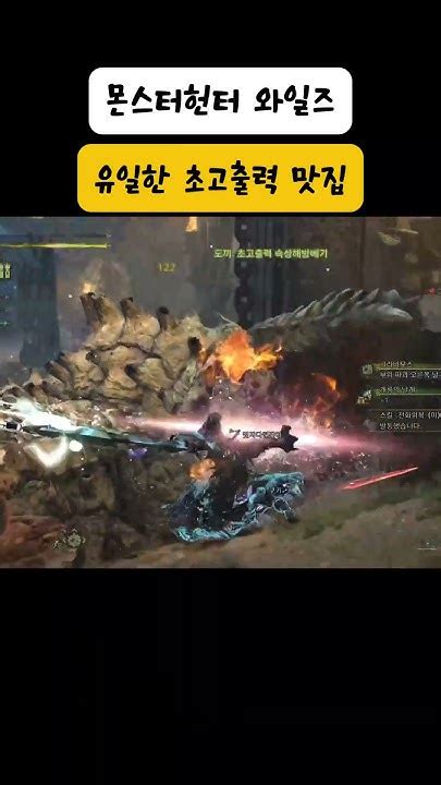 몬스터헌터 와일즈 유일한 초고출력 맛집 Youtube