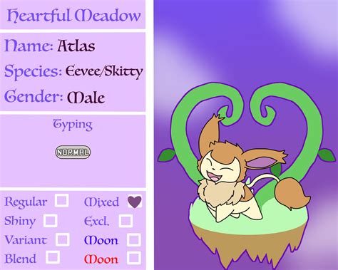 [pkmn Cc] Atlas The Eevee Skitty By Glitchybunbun On Deviantart