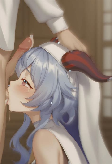 Rule 34 1girls Ai Generated Blowjob Crying Cum Ganyu Genshin Impact
