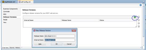 oracle adf create a restful web service directly from application