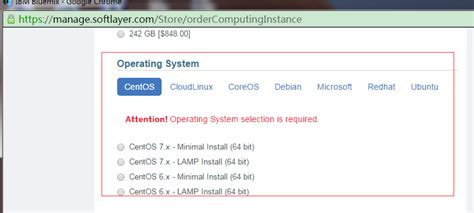 Softlayer Api Get Os Version List Stack Overflow