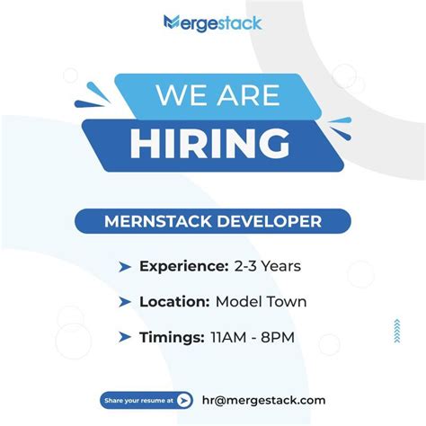 Hiring 2024hiring Mernstackdeveloper Aws Mergestack