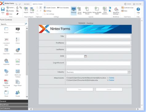 Nintex Form Trigger A Workflow From A Button Click Sharepoint Gems