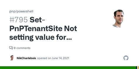 Set Pnptenantsite Not Setting Value For Storagequotawarninglevel · Issue 795 · Pnppowershell