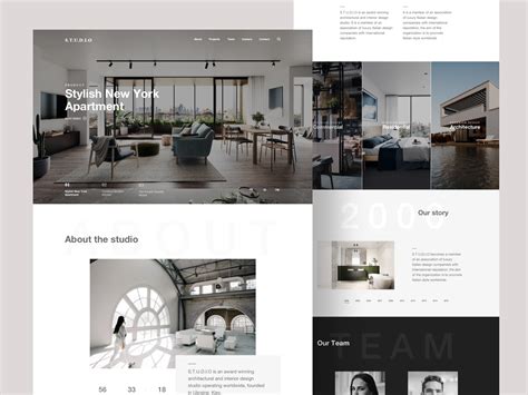 Interior And Architecture Website Template