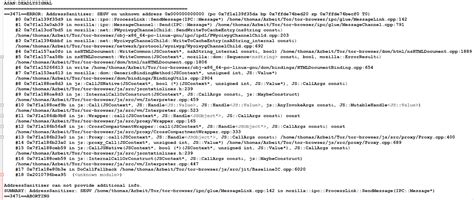 Tor Browser Ipc Crash At Mozcrash ~ Inputzero