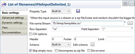 tfilelist docs for esb 7 x talend skill