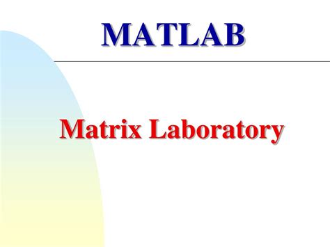 Ppt Solution Strategies 1 Programming With Matlab Powerpoint