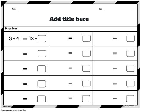 Integer Worksheets Storyboard Thats Fun Math Practice