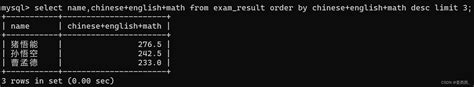 MySQL表的增删改查