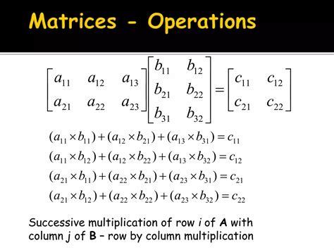 Matrices PPTX
