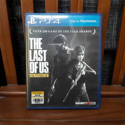 Jual Ps4 Bd The Last Of Us Remastered Ps 4 Kaset Second Bekas Preloved