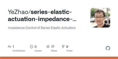 Github Yezhao Series Elastic Actuation Impedance Control Impedance Control Of Series Elastic