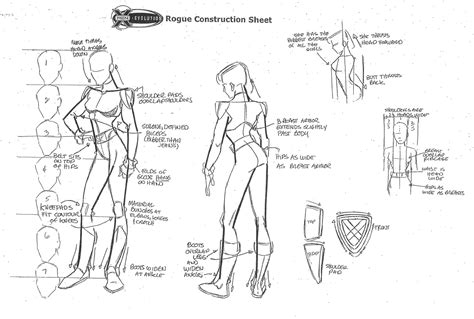X Men Evolution Designs