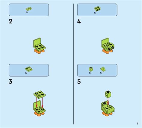 Lego Instructions For Set 71406 Yoshis T House Super Mario Expansion Set