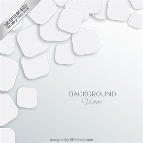 Download Vector 3d Rounded Squares Background Design Vectorpicker