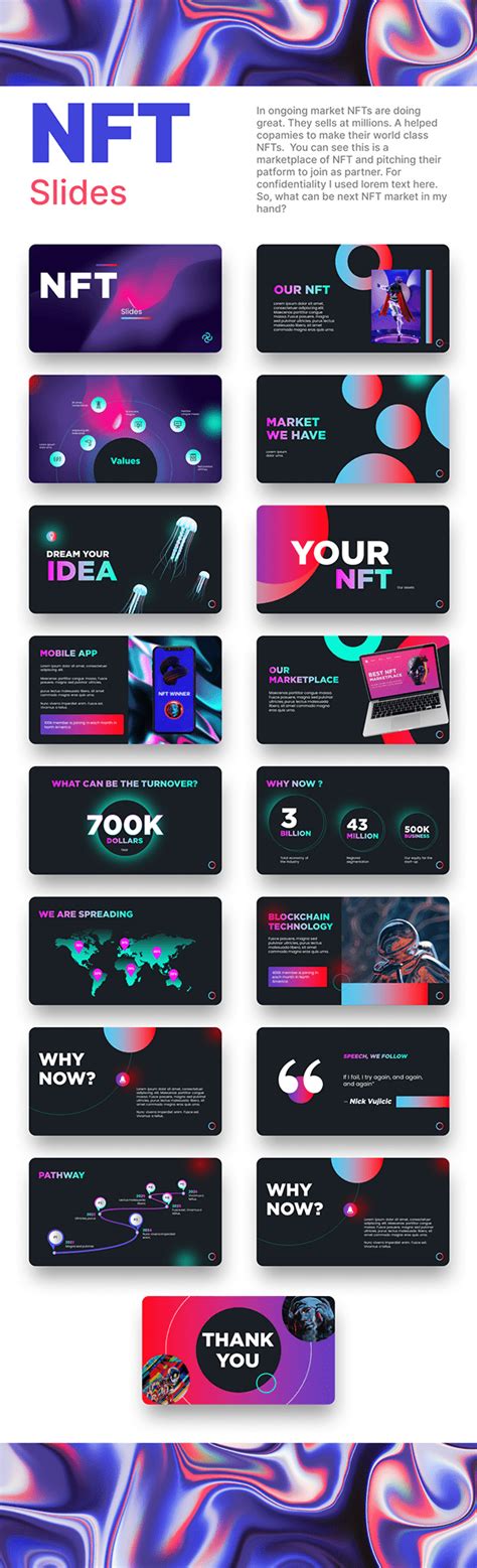 NFT Marketplace Presentation On Behance