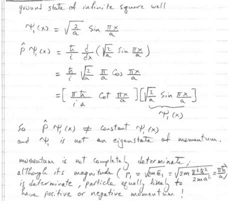 finding the eigenfunction of momentum