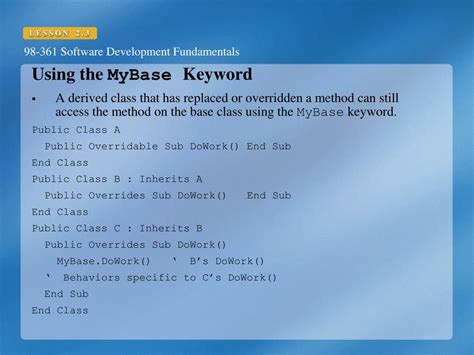 Ppt Understanding Polymorphism With Visual Basic Powerpoint Presentation Id2561056