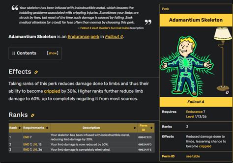 Adamantium Skeleton The Key To Survival And Permadeath Success R Fo4