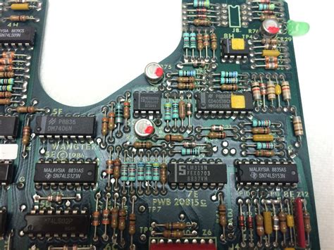 Convergent Technologies Mightyframe Wangtek 5099 Tape Drive Main Board 30509 Tap In