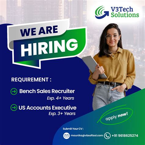 Mounika Nune On Linkedin Hi Everyone V3tech Solutions Is Hiring Now