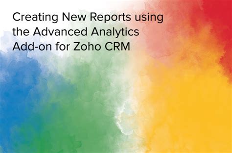 Zoho Analytics Video Demos And How To Tutorials