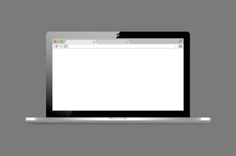 노트북에 플랫 빈 브라우저 창입니다 응답 웹 디자인의 벡터 그림입니다 0명에 대한 스톡 벡터 아트 및 기타 이미지 0명 3차원 형태 검은색 Istock