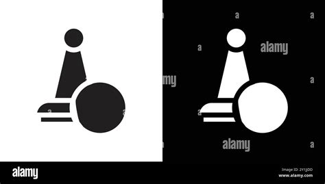 Rubber Stamp Icon Simple Flat Vector Symbol Outline Collection Set Logo Stock Vector Image And Art