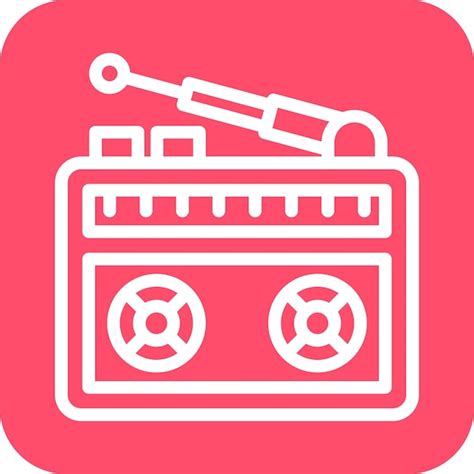 Premium Vector Vector Design Radio Icon Style