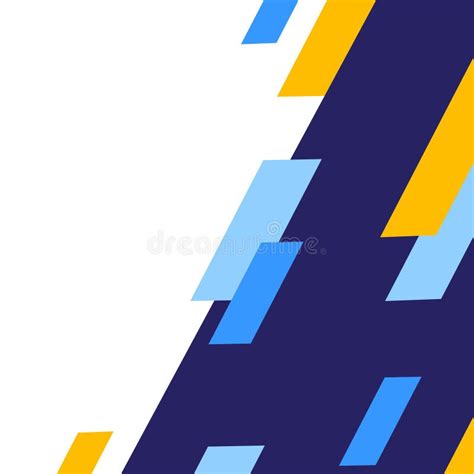 Abstract White Background With Colored Rectangles Vector Stock Vector