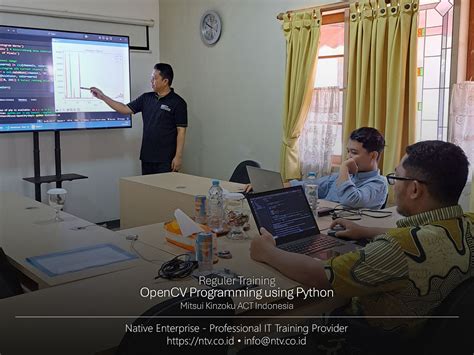 opencv programming using python training bersama mitsui kinzoku act