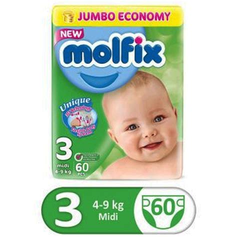 Buy Molfix Diapers Size 3 Midi 60 Ct Online In Pakistan My Vitamin