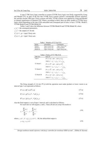 Design Nonlinear Model Reference With Fuzzy Controller For Nonlinear SISO Second Order Systems