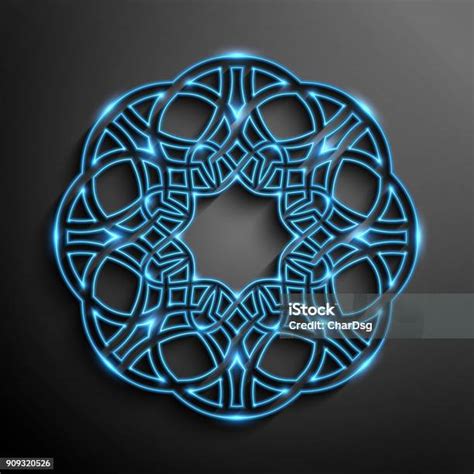 이슬람의 3d 빛나는 장식 아랍어 스타일 만다라 벡터 일러스트입니다 골동품에 대한 스톡 벡터 아트 및 기타 이미지 골동품 꽃 식물 디자인 Istock