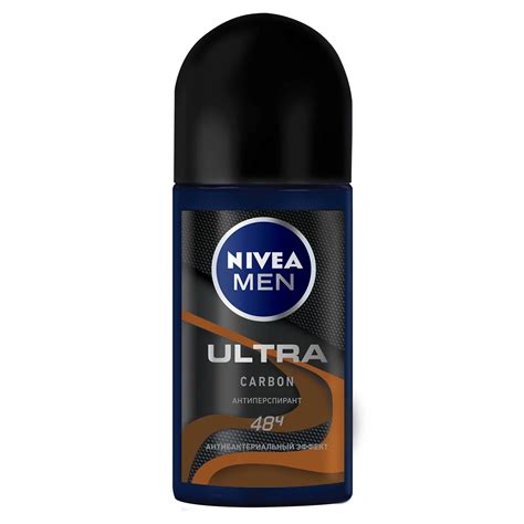 Дезодорант NIVEA Men Ultra Carbon ролик купить в Томске