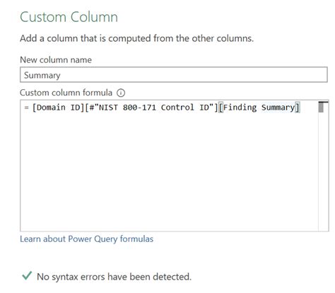 power query custom column error microsoft community