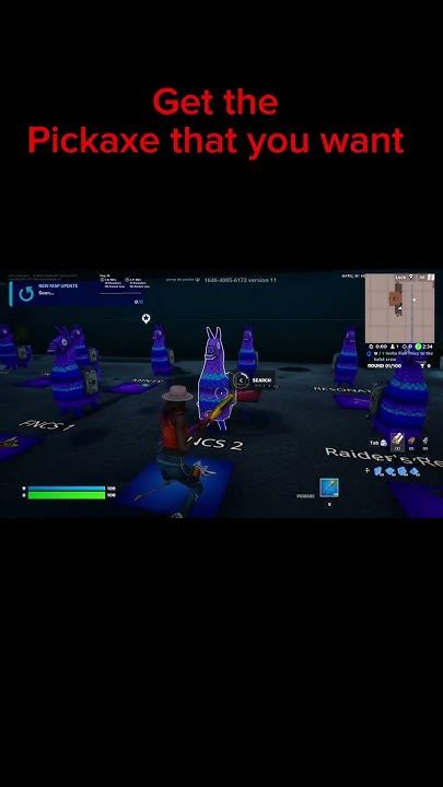 How To Get The Fncs Pickaxe Map Code 1646 4005 6172 Youtube