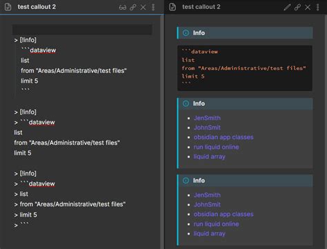 Remove Blockquotes From Dataview Query Columns · Issue 15 · Efemkayobsidian Modular Css Layout