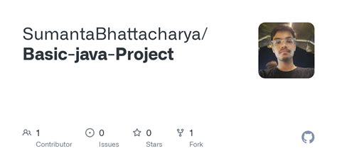 Github Sumantabhattacharyabasic Java Project