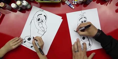 How To Draw Olaf From Frozen Costin Craioveanu