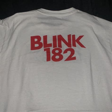 Vintage Blink 182 Tee Blink182 1999 Depop