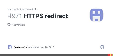 redirect · issue 971 · warmcat libwebsockets · github