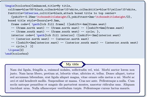 How Can I Format The Table Of Contents Like That Of The Tcolorbox Manual TeX LaTeX Stack