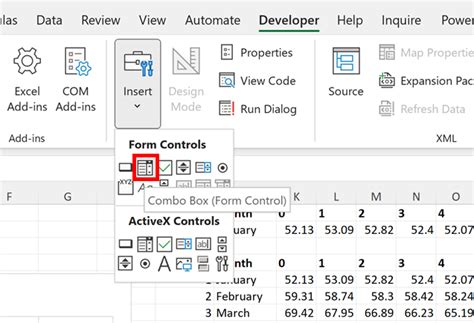 How To Create A Dynamic Chart With A Dropdown Box In Excel Kea Training