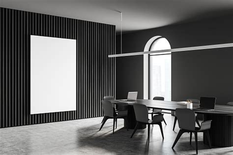 도시 전망을 감상할 수 있는 가구와 창문이 있는 회의실 인테리어 모형 포스터 0명에 대한 스톡 사진 및 기타 이미지 0명 3차원 형태 가구 Istock