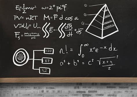 معادلات الرياضيات على السبورة صورة الخلفية والصورة للتنزيل المجاني