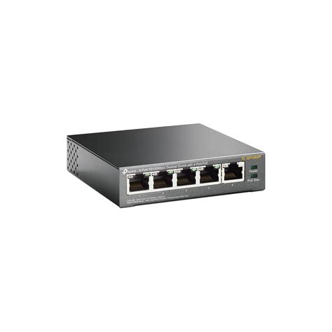 Tl Sf1005p Switch No Administrable De 5 Puertos 10100mbps Con 4